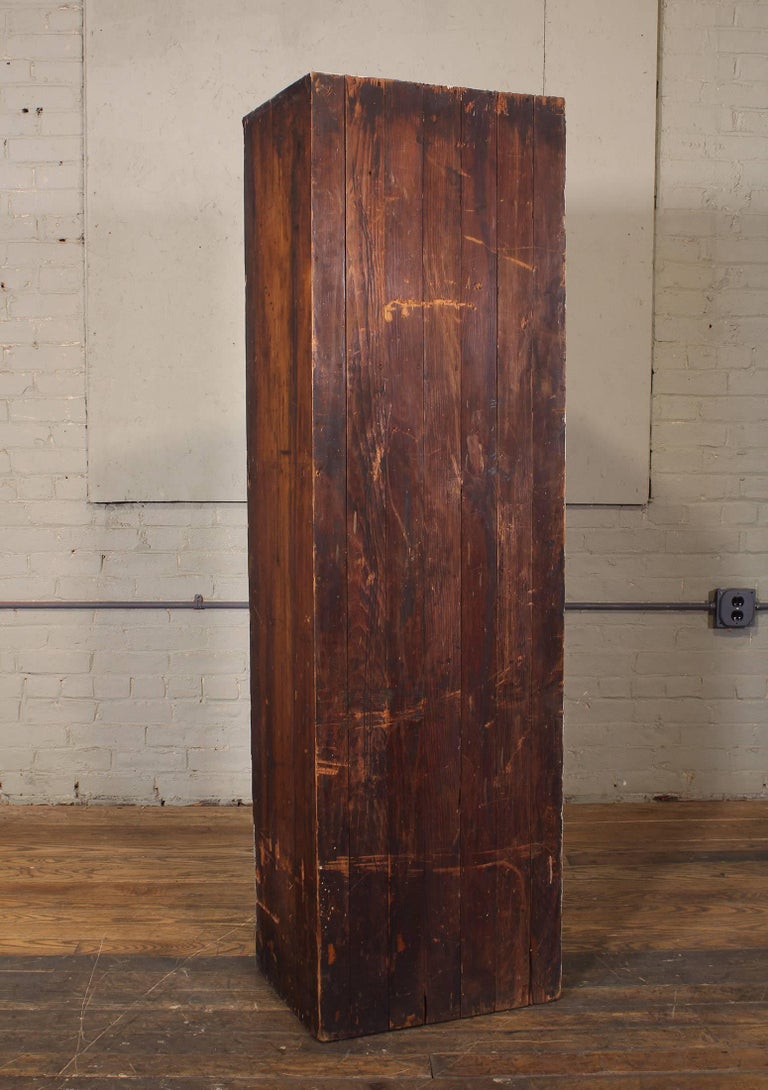 "Class of 1925" Upright Wooden Chest of Drawers at 1stDibs