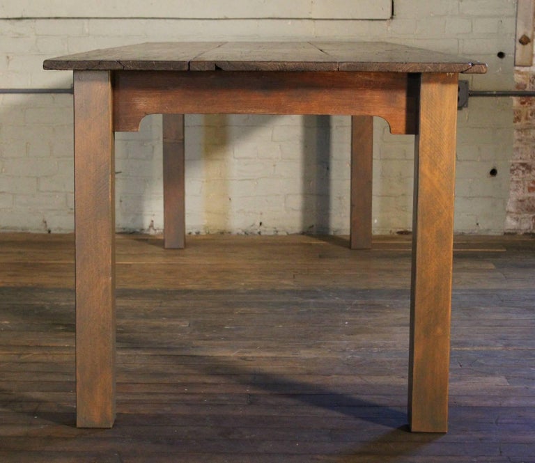 Farm Table Reclaimed Tobacco Sorting Harvest Wood from Connecticut at ...