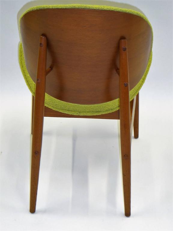 1950s Clam Shell Chairs by Seymour James Weiner for Kodawood at 1stDibs ...
