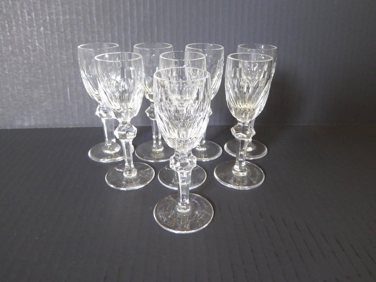 Vintage Waterford Crystal Curraghmore Stemware Service for Eight at 1stdibs