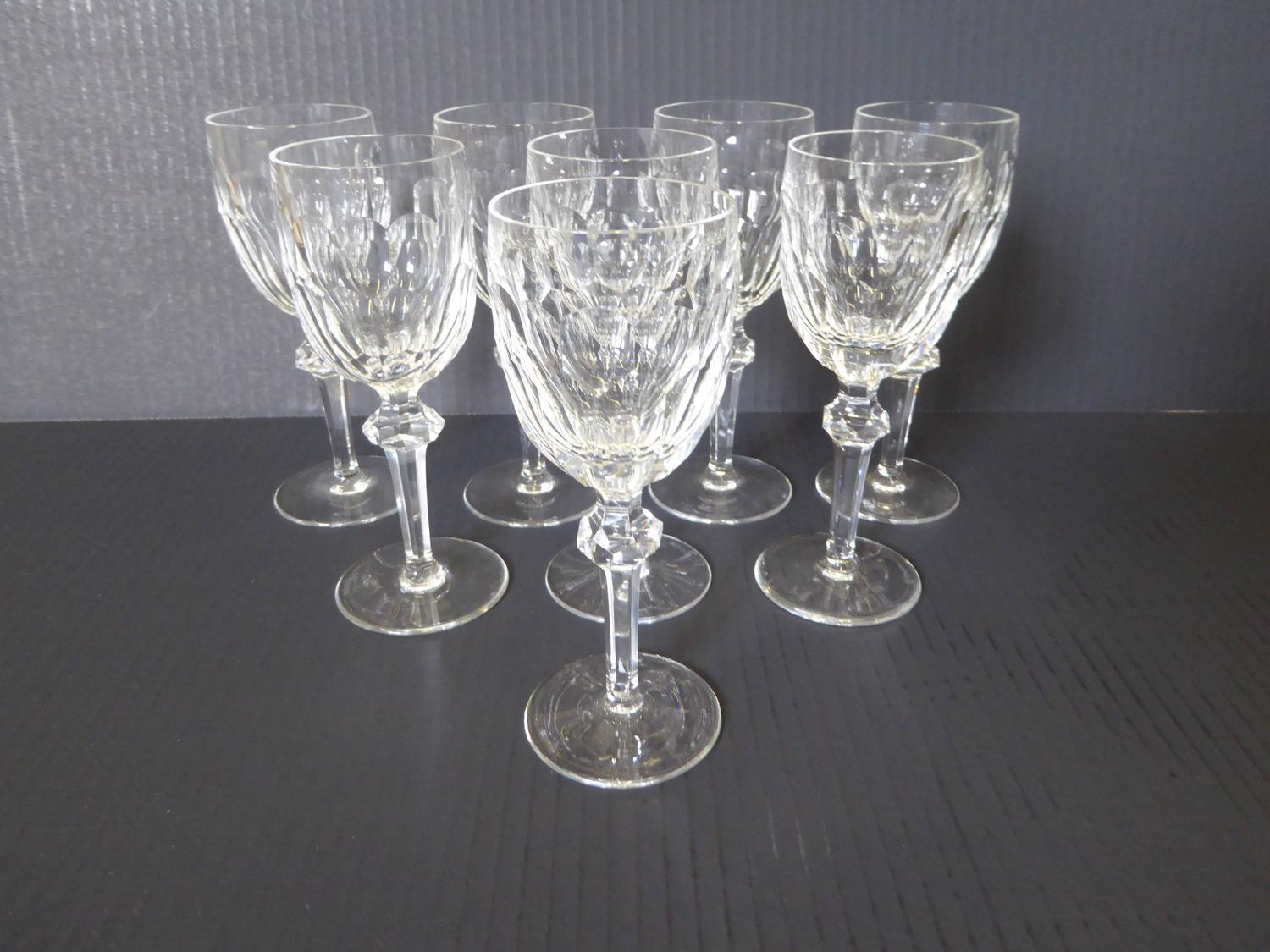 Vintage Waterford Crystal Curraghmore Stemware Service for Eight at 1stdibs