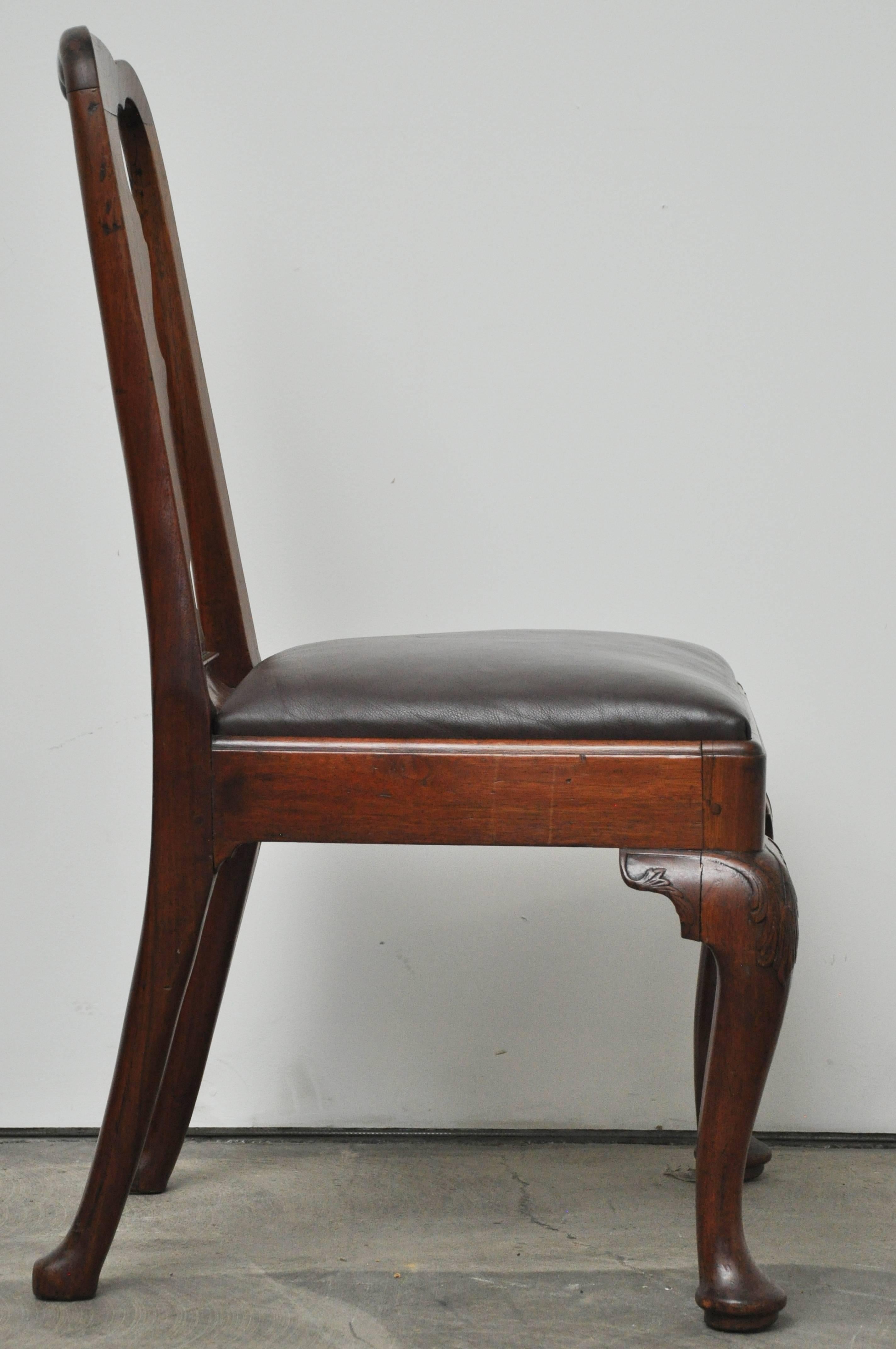 Queen Anne Style Chair For Sale at 1stDibs | queen anne chair, queen ...