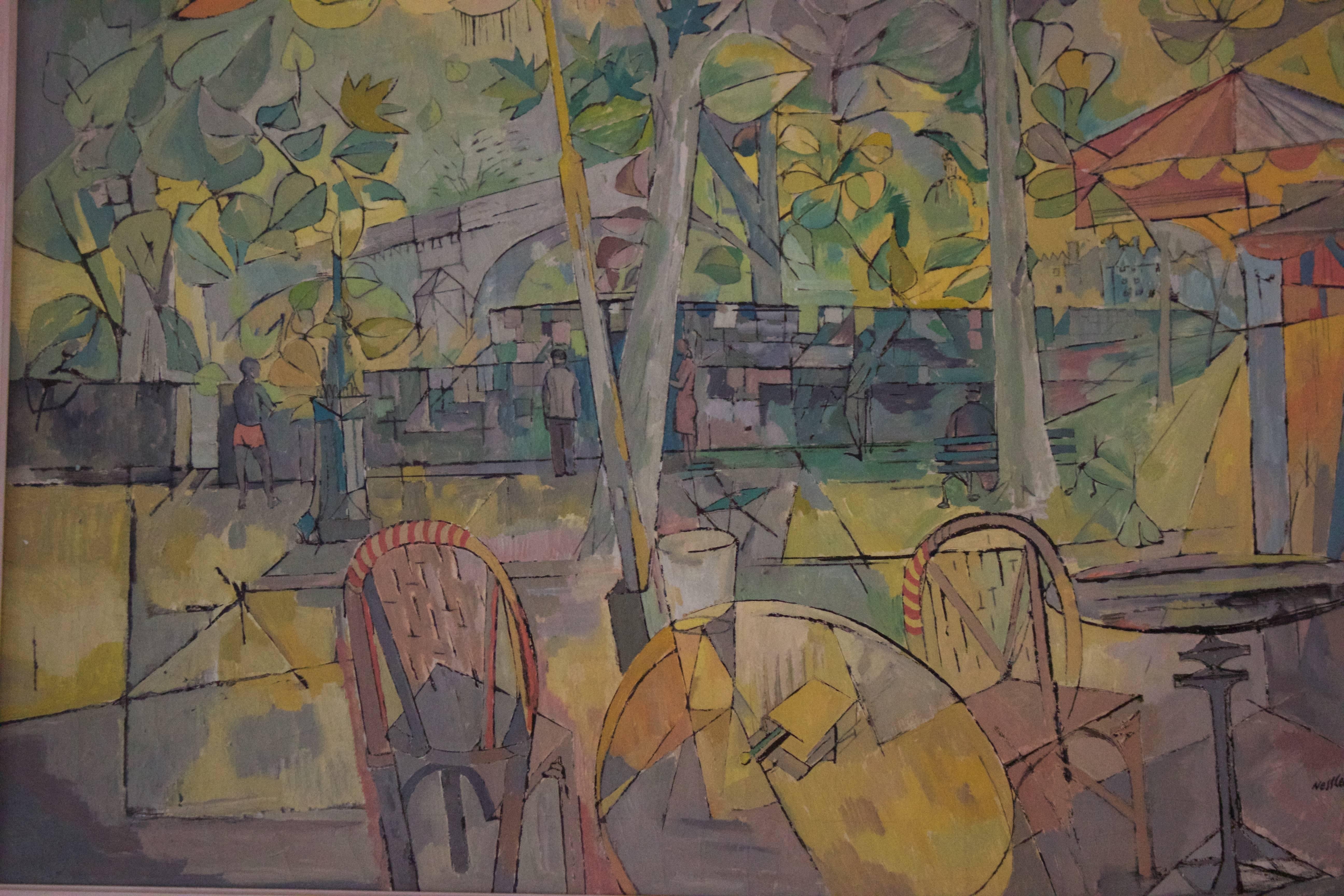 Paris Street Scene by Walter Nessler at 1stDibs | walter nessler ...