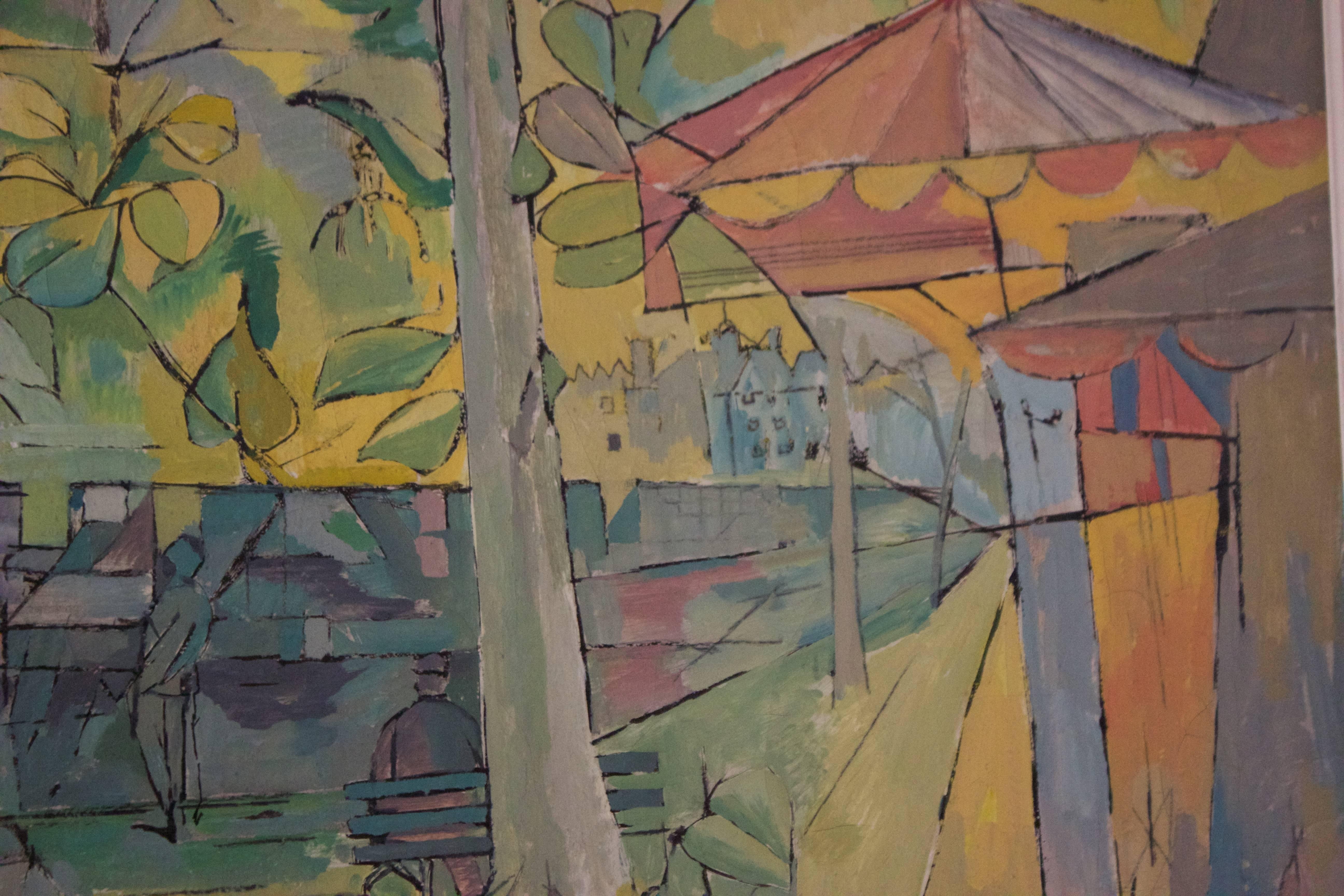 Paris Street Scene by Walter Nessler at 1stDibs | walter nessler ...