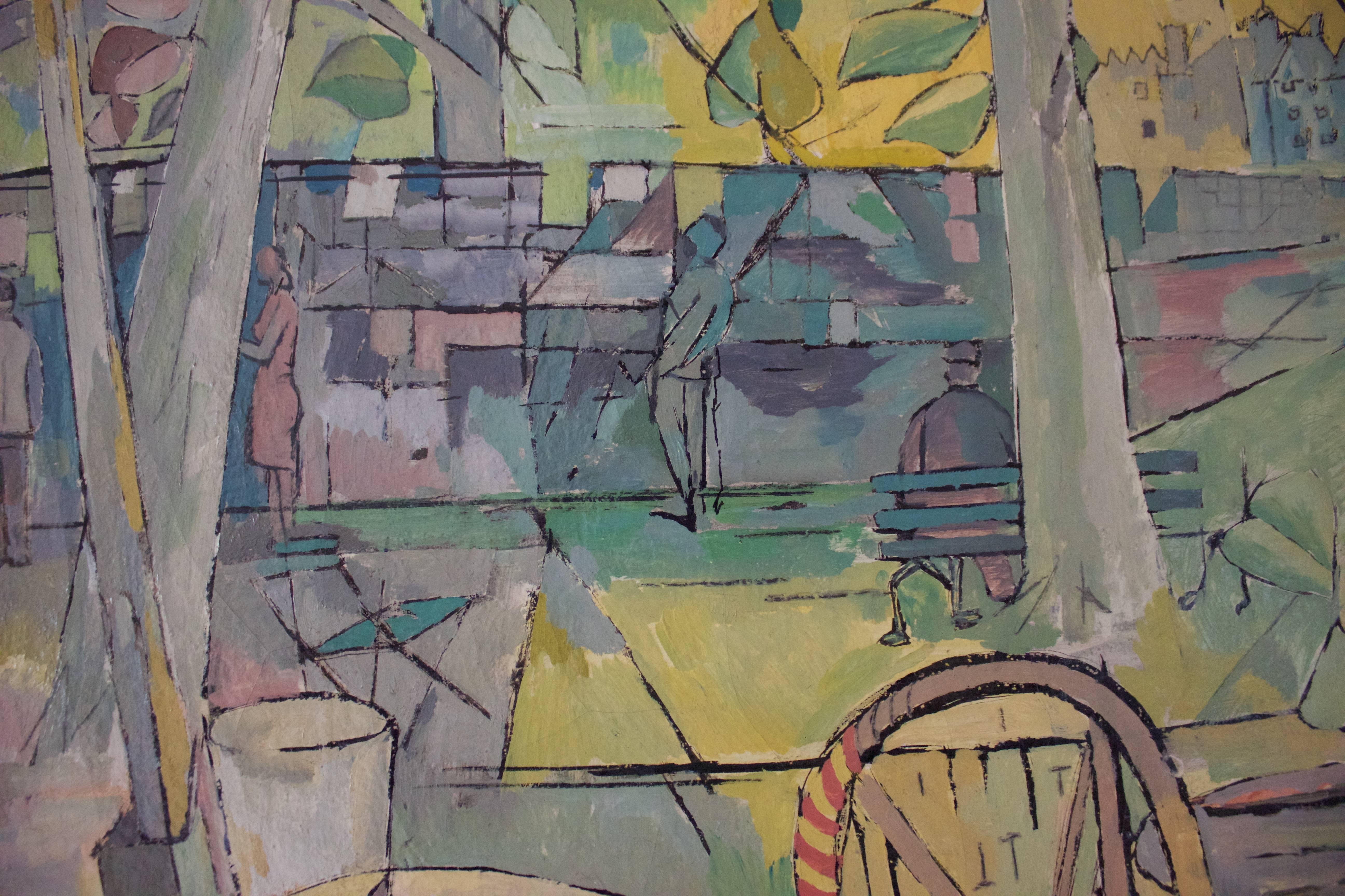 Paris Street Scene by Walter Nessler at 1stDibs | walter nessler ...