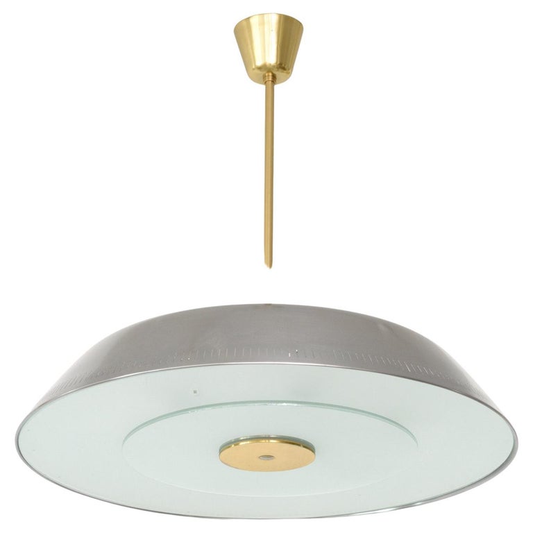 Rare Polished Steel PendantT by Harald Notini for Böhlmarks For Sale at ...