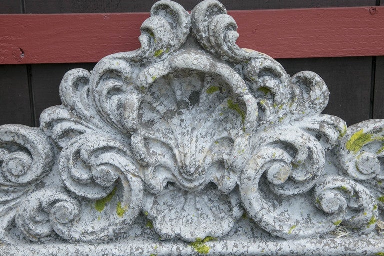 Unusual Pair of Cast Cement Frames For Sale at 1stDibs
