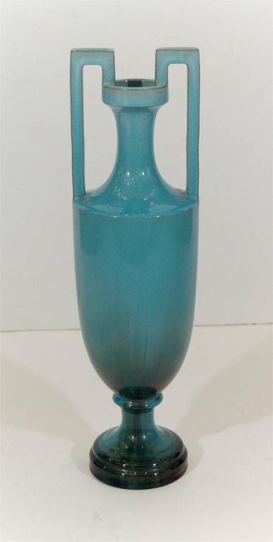 Rare Art Nouveau Vase Attributed to Clement Massier For Sale at 1stDibs