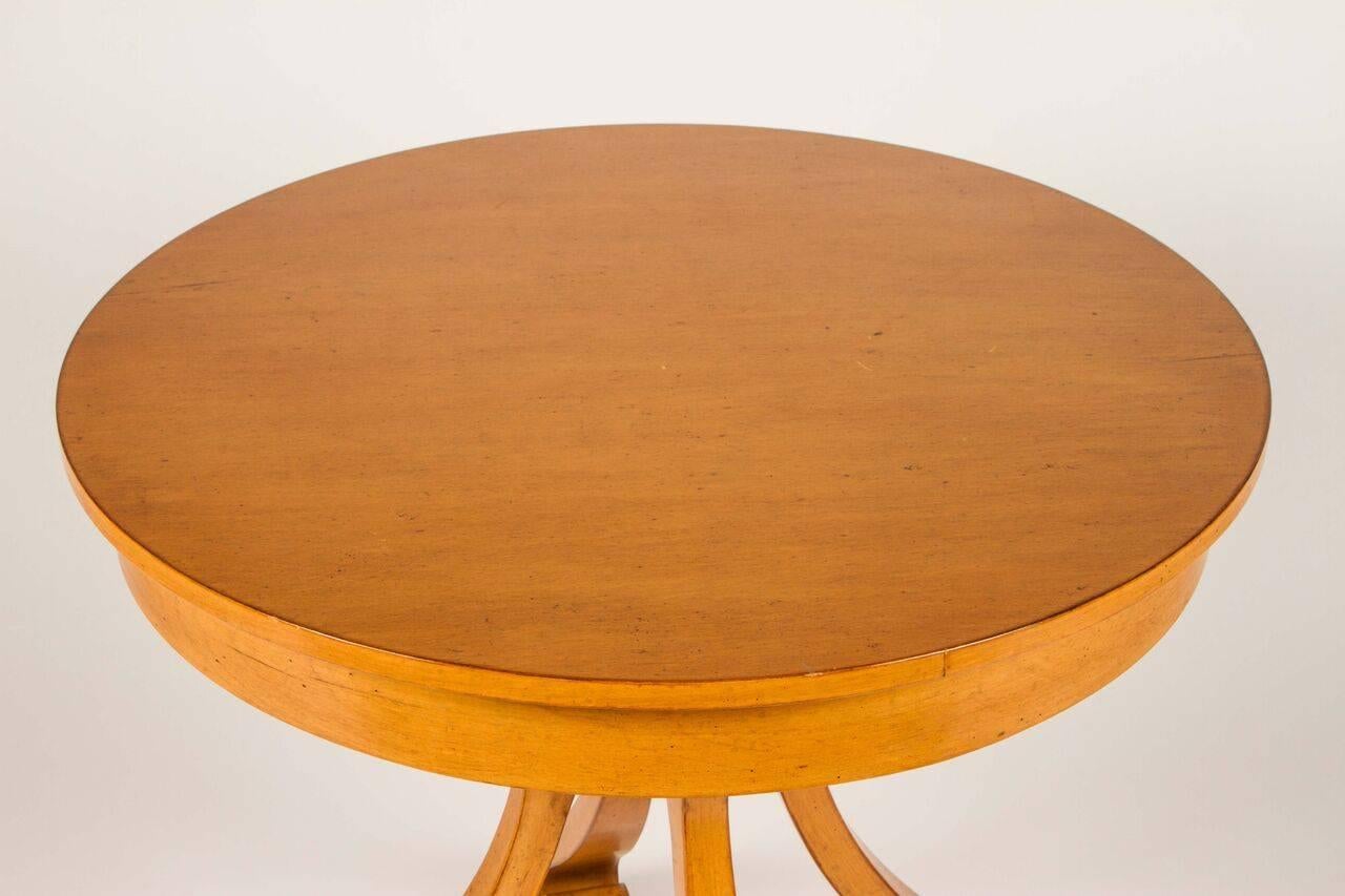 Contemporary Scroll Leg Table For Sale at 1stDibs