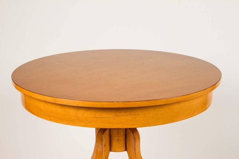 Contemporary Scroll Leg Table For Sale at 1stDibs