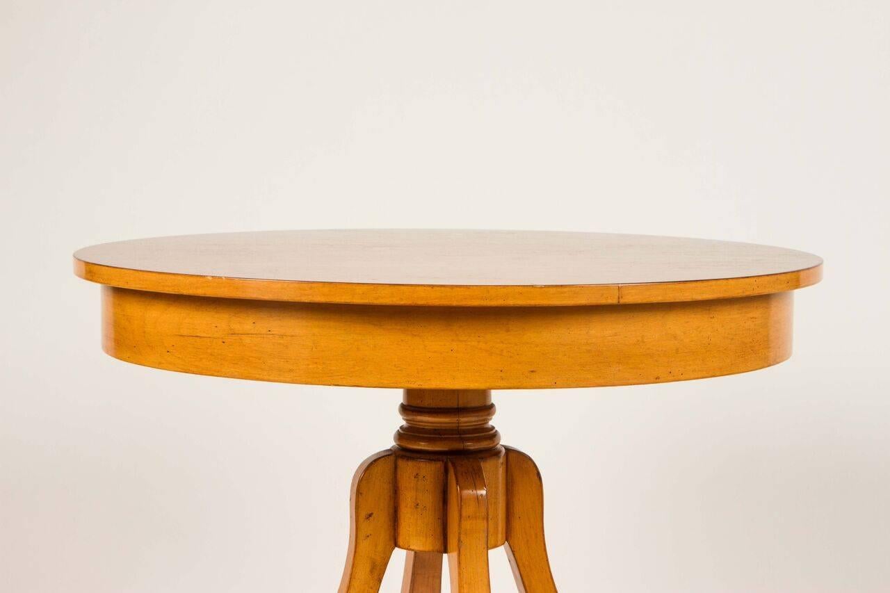 Contemporary Scroll Leg Table For Sale at 1stDibs