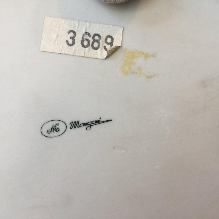 Alfiero Mangani Granite Finish Ceramic Flared Vase For Sale at 1stdibs