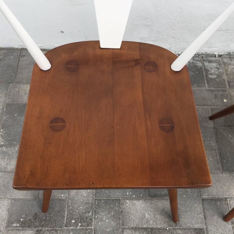Vintage Paul McCobb Two-Tone Planner Chairs, PAIR For Sale at 1stDibs