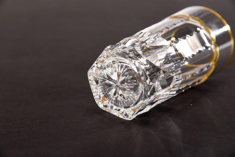 Set of 13 St. Louis Crystal Excellence Pattern Waters Tumblers ...