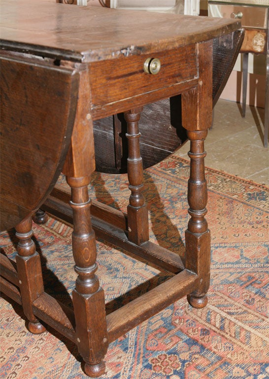 English Gate Leg or Drop-Leaf Table at 1stDibs | gateleg drop leaf ...