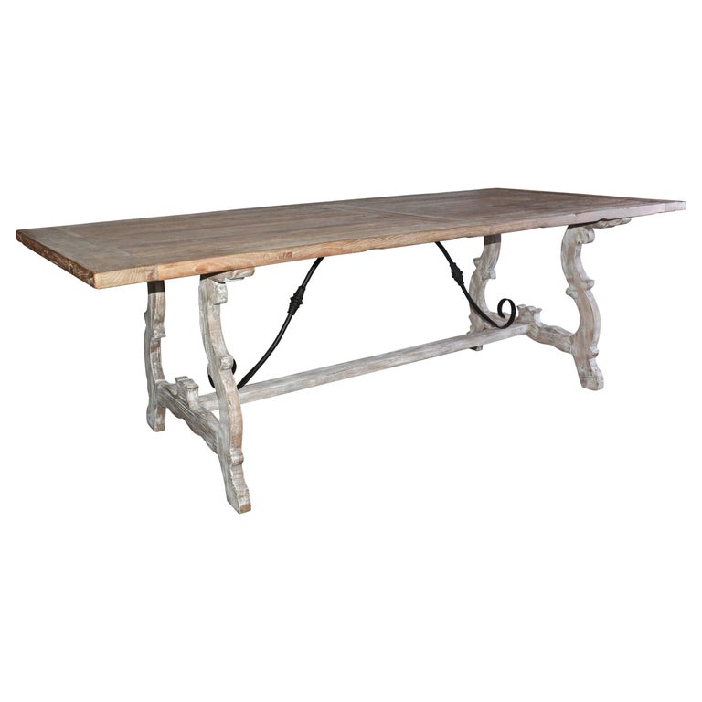Spanish Renaissance Style Country Dining Table For Sale at 1stDibs