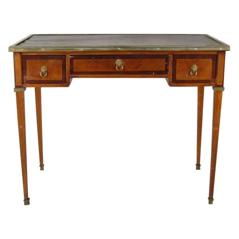 Directoire Style Small Bureau Plat For Sale at 1stDibs
