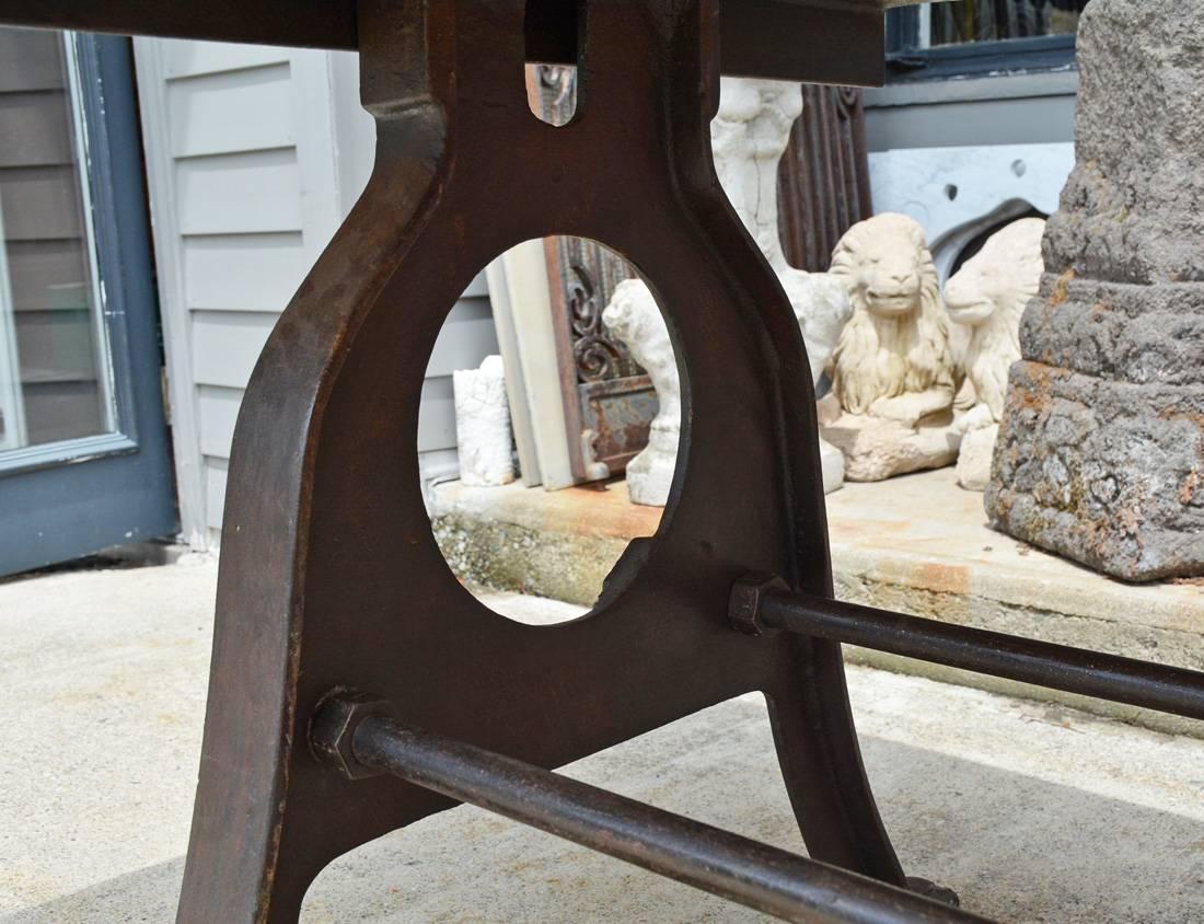 Renaissance Style Metal Dining Table For Sale at 1stDibs
