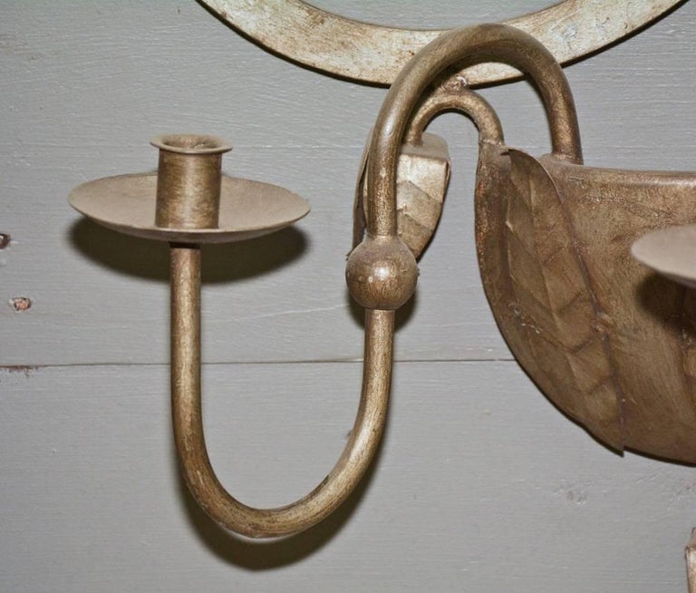 Large Pair of Rococo Style Candle Sconce Wall Decorations For Sale at ...