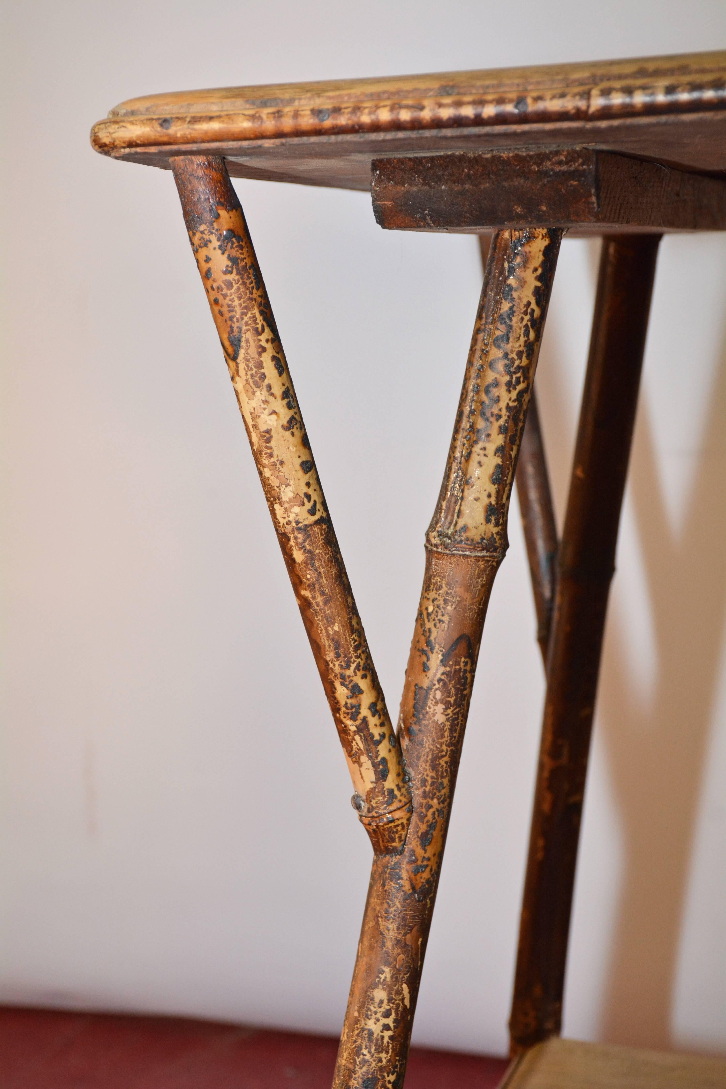 Victorian Tortoise Shell Design Side Table with Paw Feet For Sale at ...