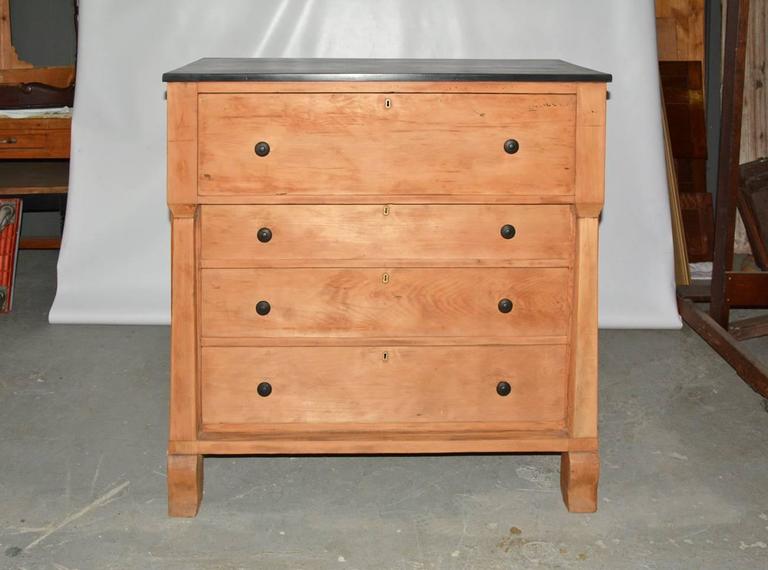 American Empire Style Chest of Drawers at 1stDibs