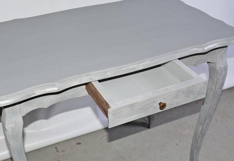 Vintage Country French Dressing Table and Chair at 1stDibs