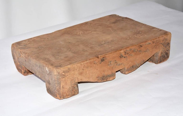 Chinese Wooden Block at 1stDibs