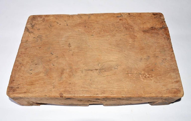 Chinese Wooden Block at 1stDibs