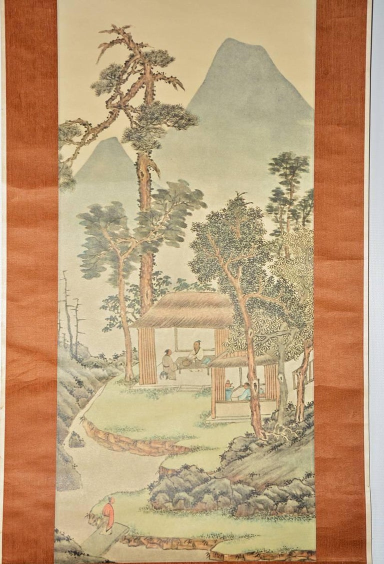 Asian Decorative Wall Panel at 1stDibs