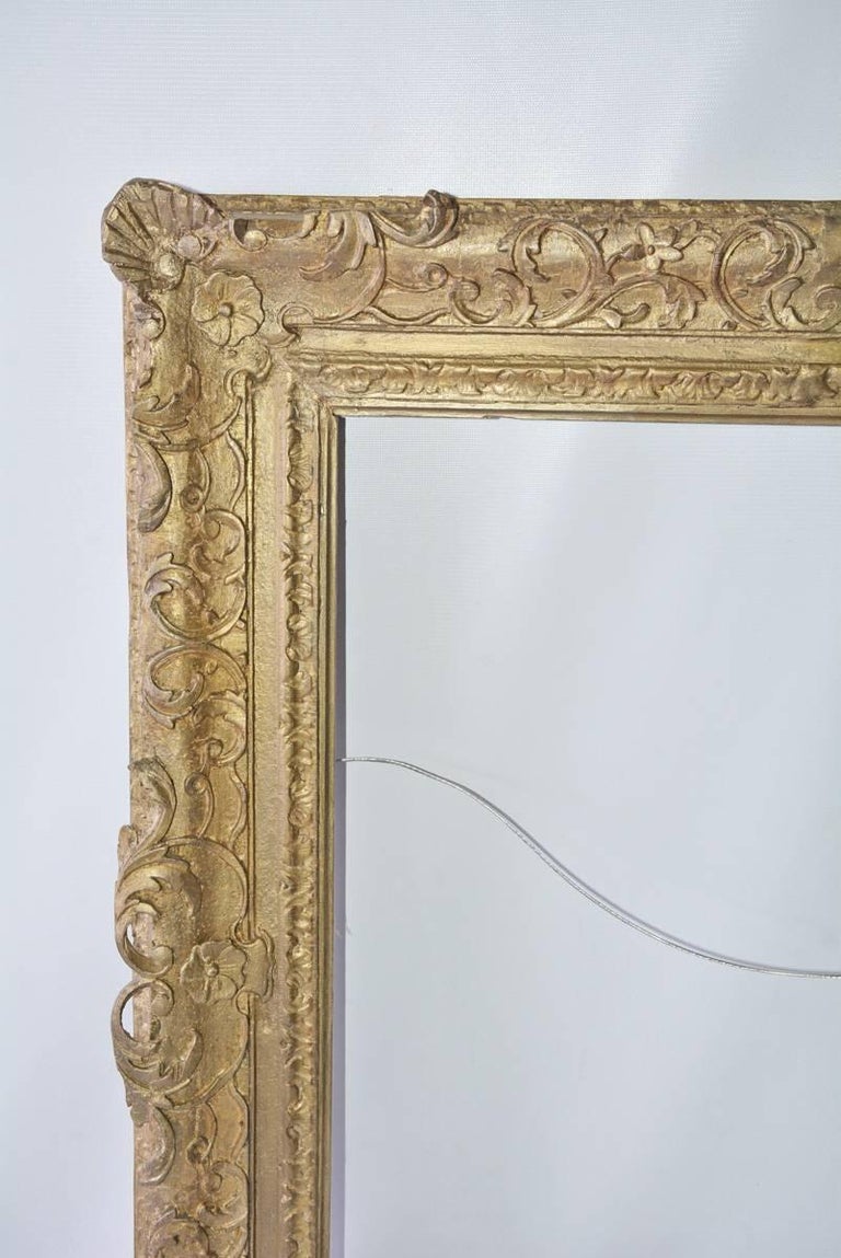 Vintage French-Style Frame with Molded Leaves at 1stDibs | vintage ...