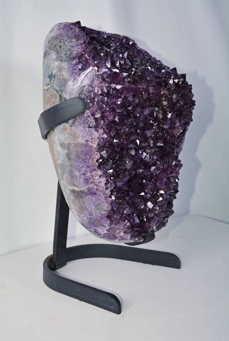 Impressive Amethyst Geode Sculpture For Sale at 1stDibs