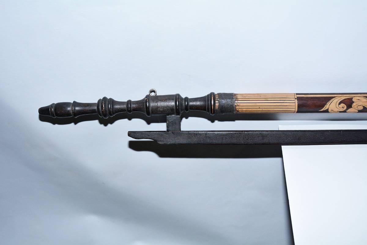 Antique Decorative Wood Double Hanging Rod at 1stDibs | antique ...