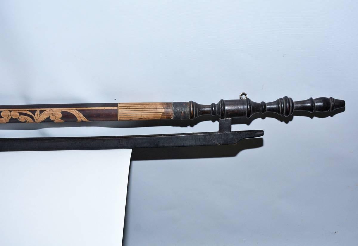 Antique Decorative Wood Double Hanging Rod at 1stDibs | antique ...