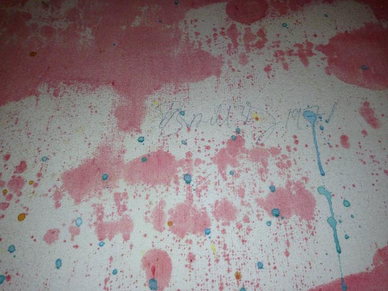 Noted Artist Peter Bradley 1971 Color Field Abstract "Starmaker" at 1stDibs