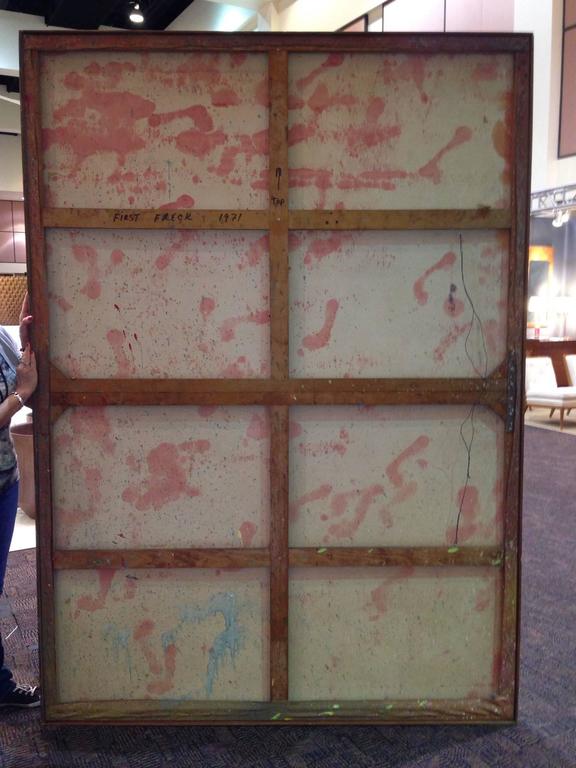 Noted Artist Peter Bradley 1971 Color Field Abstract "Starmaker" at 1stDibs