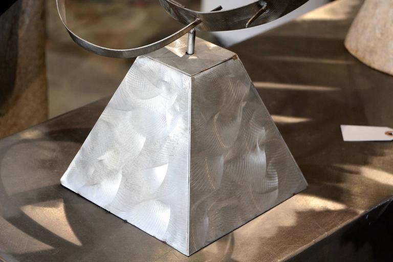 Unusual Metal Handmade Sculpture For Sale at 1stDibs