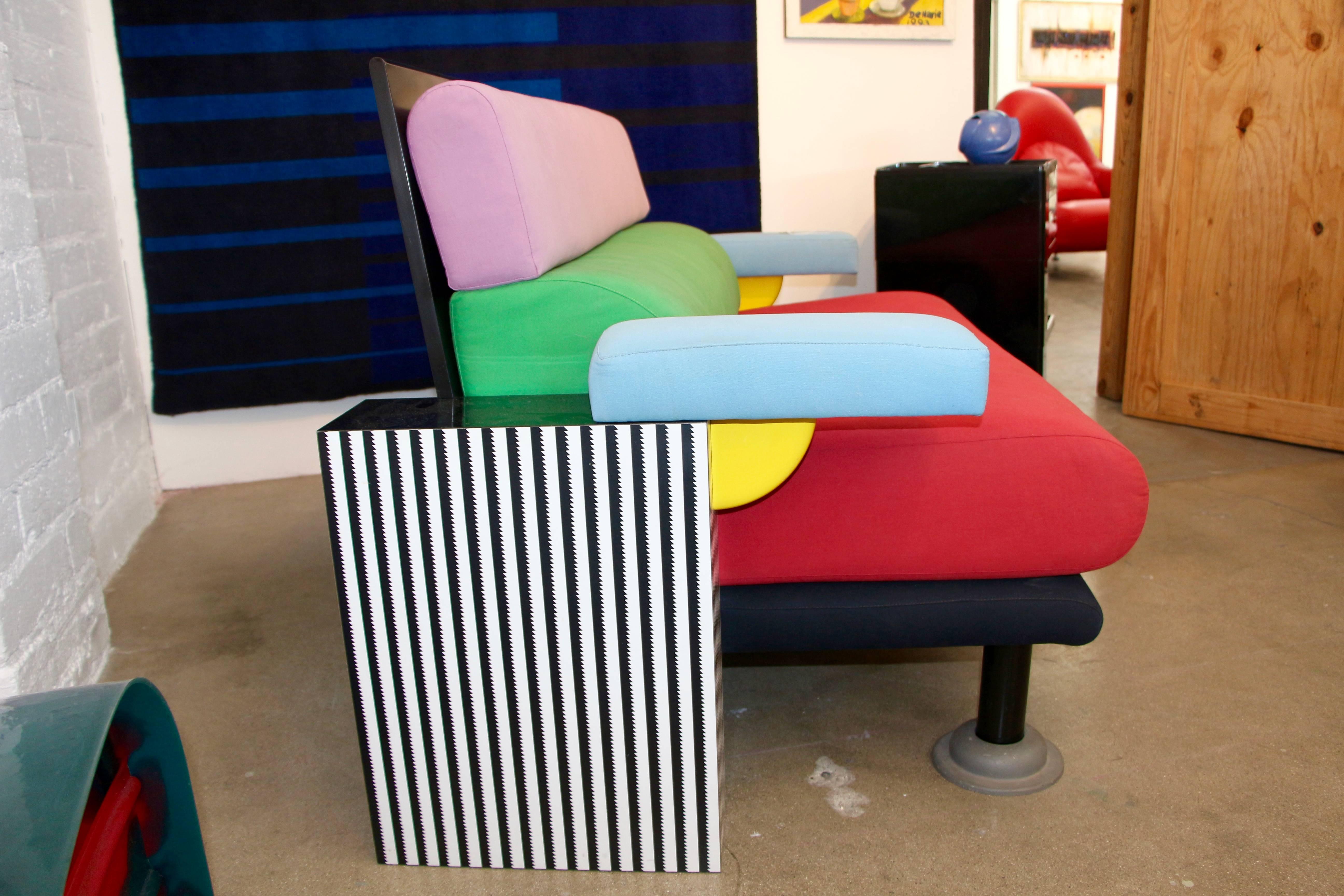 Michele De Lucchi's Memphis "Lido" Sofa 1982 at 1stDibs | lido sofa ...