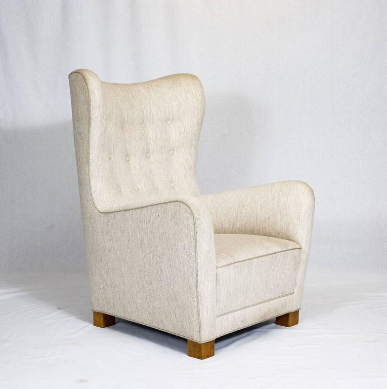 Fritz Hansen High Back Lounge Chair at 1stDibs
