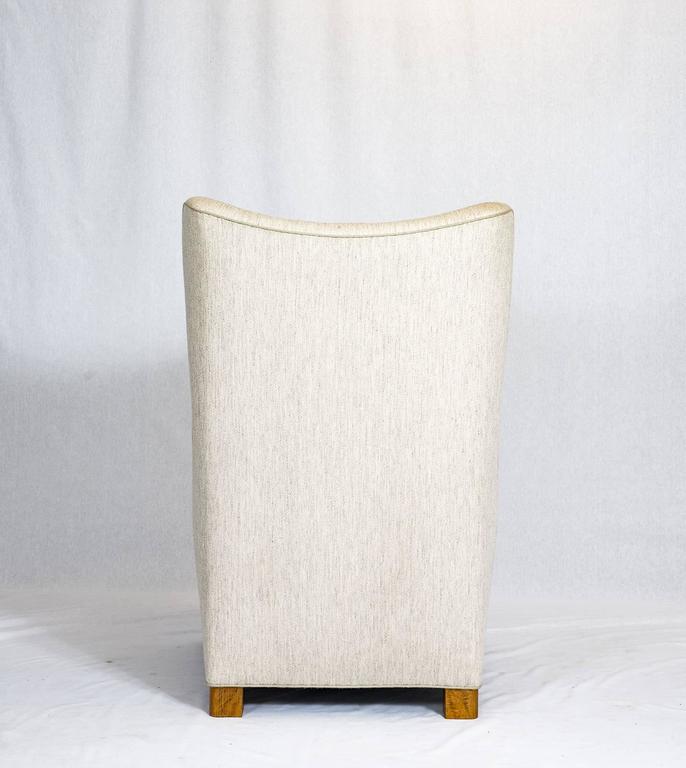 Fritz Hansen High Back Lounge Chair at 1stDibs