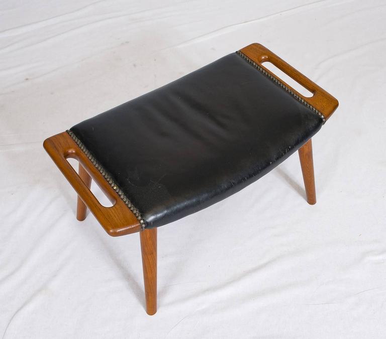Hans Wegner AP-29 "Papa Bear" Footstool at 1stDibs