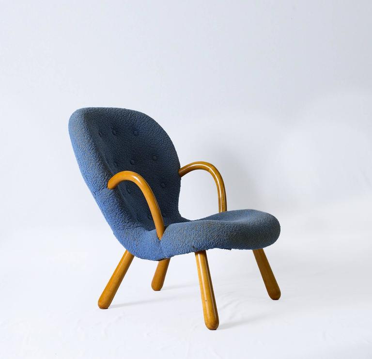 Philip Arctander "Clam" Chair at 1stDibs