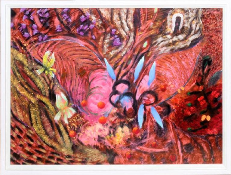 "Rush Light", 1989 Framed Pastel on Paper by Jim Waid, Companion ...