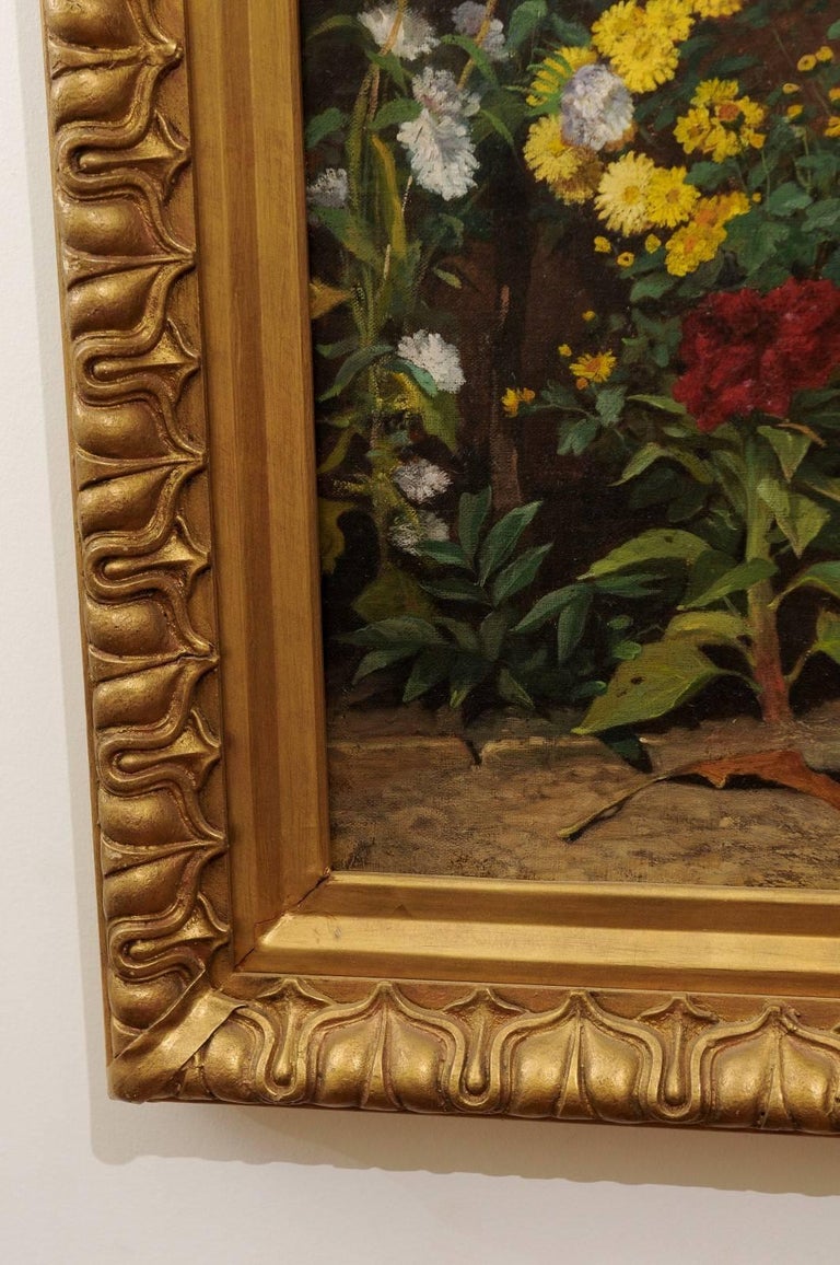 19th Century French Still Life Oil Painting Signed Victor Renault-des ...