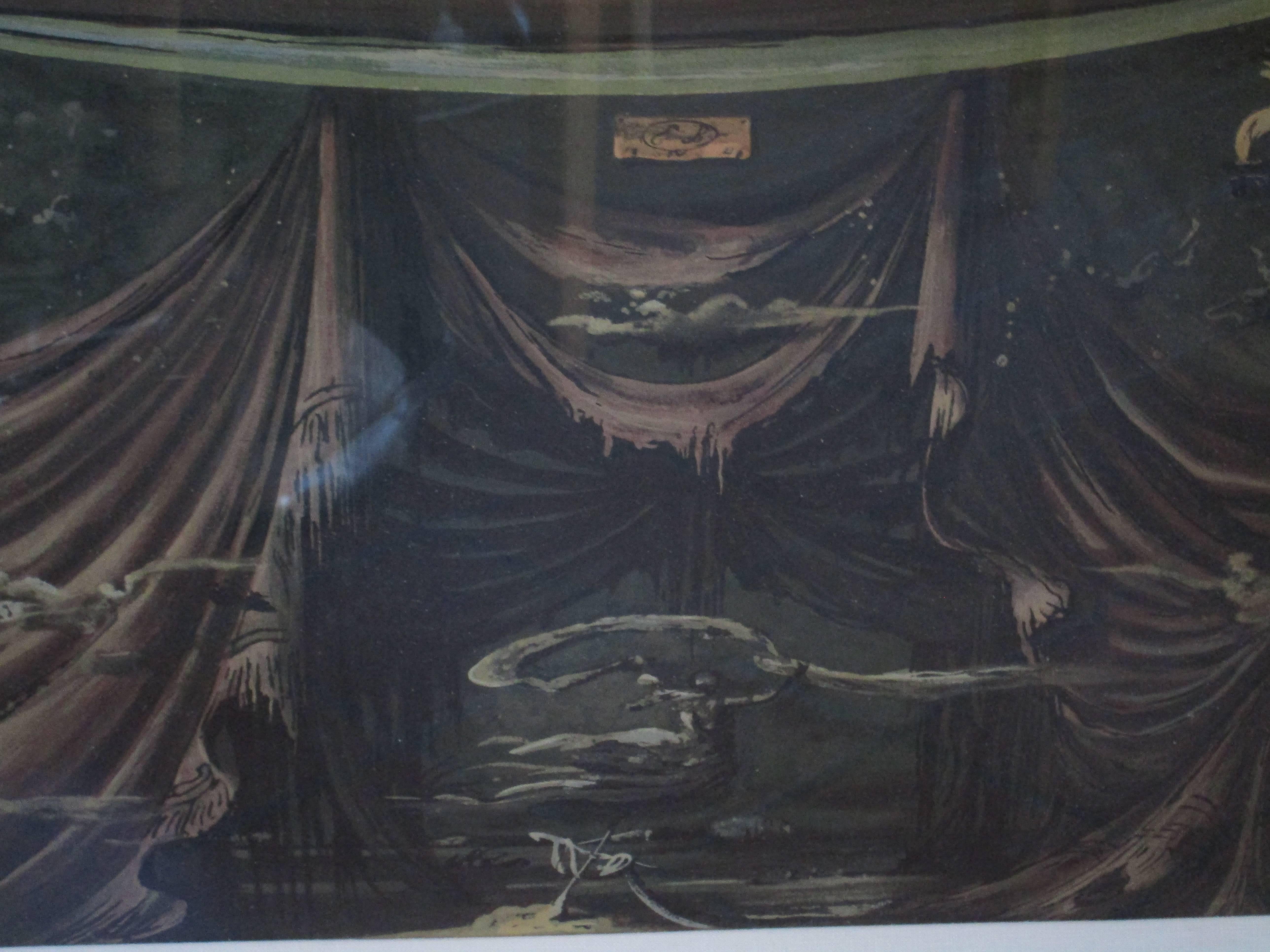Eugene Berman 1946 Watercolor Stage/Opera Design at 1stDibs