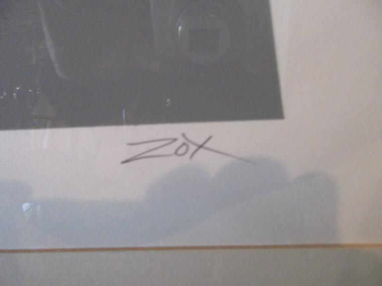 Larry Zox Untitled Pair of 1970s Silkscreens For Sale at 1stDibs