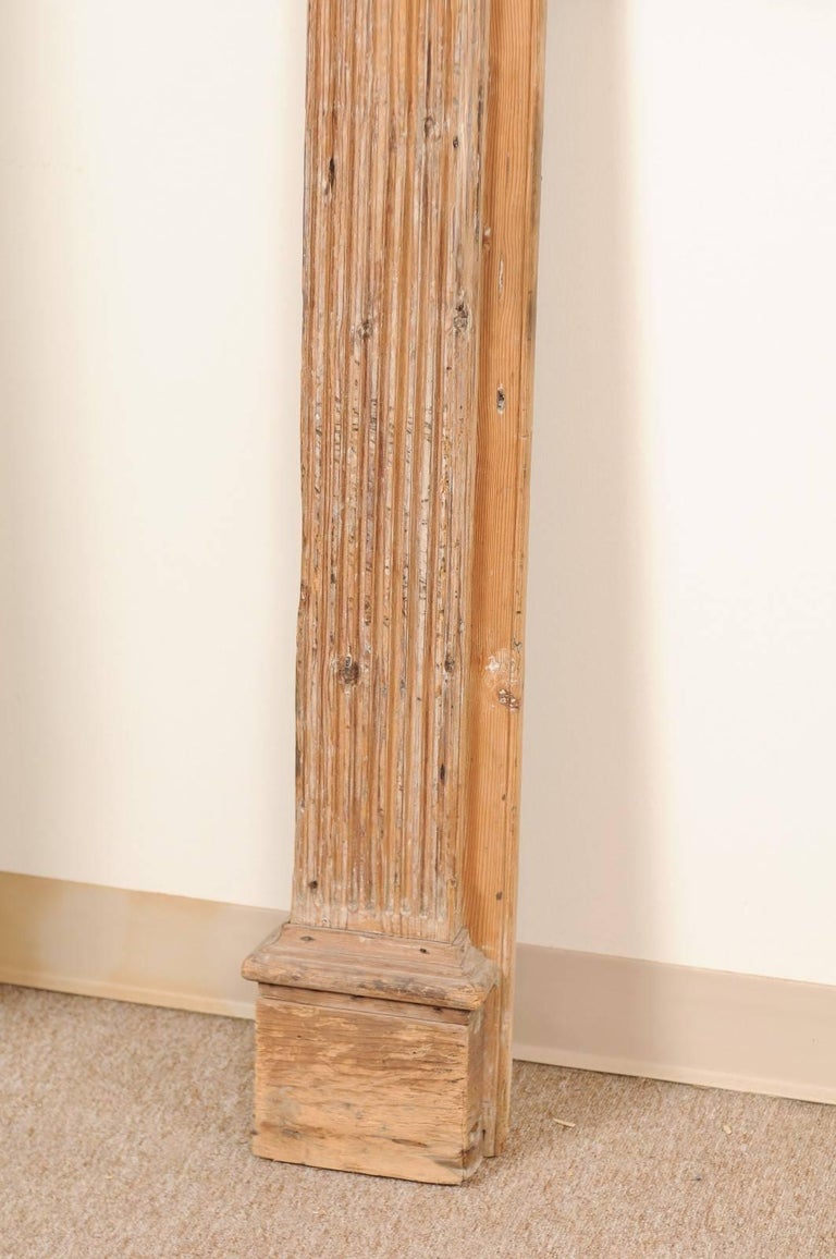 English Neoclassical Style Pine Mantle, Late 19th Century at 1stDibs ...