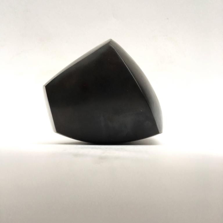 Kat Evans Asymmetrical Raku Clay Sculpture C2 at 1stDibs