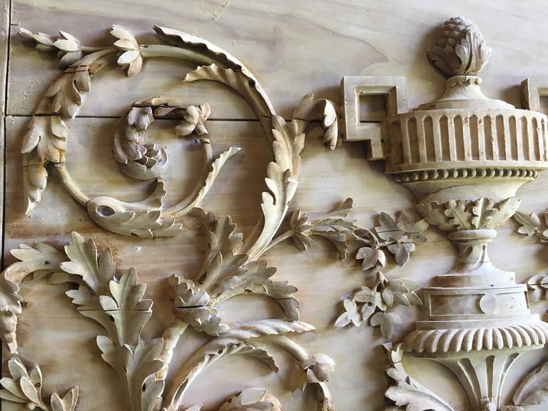 Louis XVI Period Carved Trophy Panel, 18th Century at 1stDibs