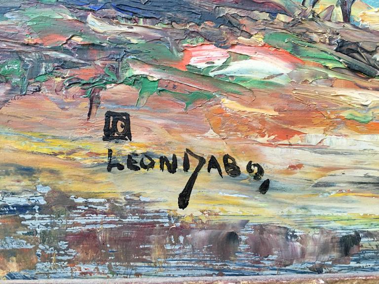 Seascape Painting by Leon Dabo, Undated For Sale at 1stdibs