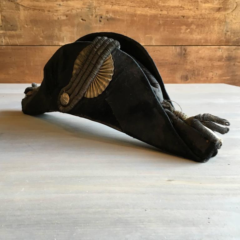French Naval Officer Cap, circa 1800 at 1stDibs